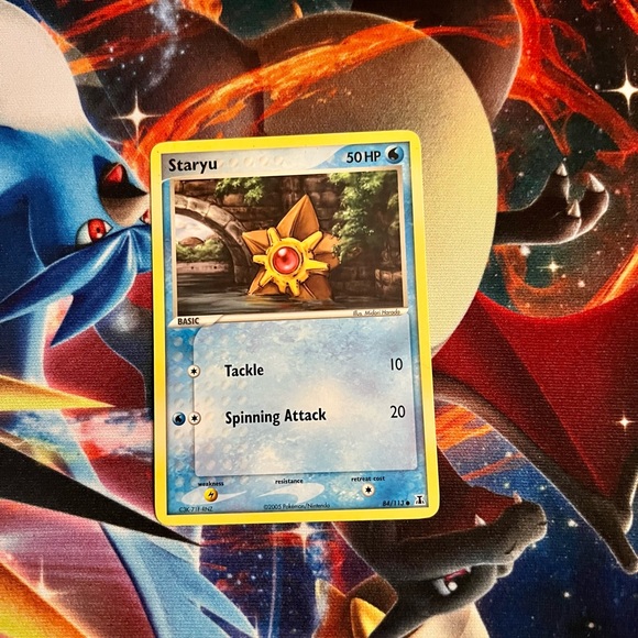 Pokemon | Other | Pokmon Staryu Card 205 Ex Delta Species | Poshmark